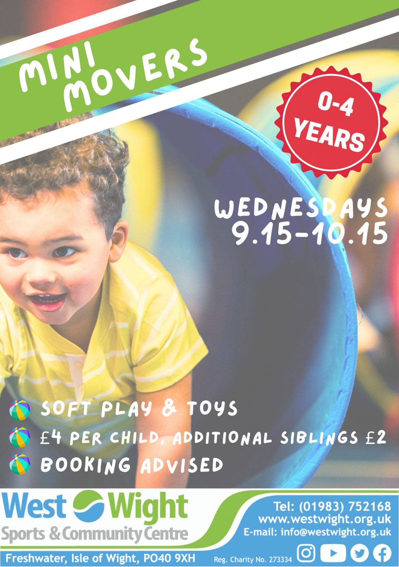 Mini Movers is Back from September! - West Wight Sports and Community ...