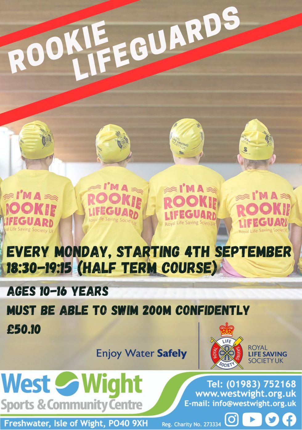 Rookie Lifeguard Course - September 2023 - West Wight Sports and ...