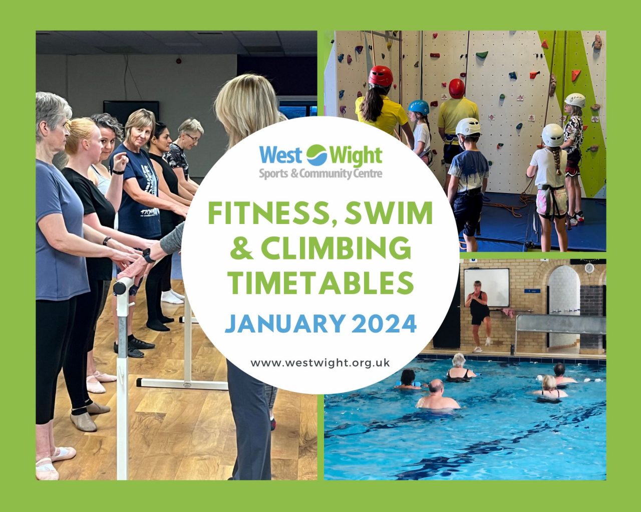 January 2024 Timetables - West Wight Sports and Community Centre