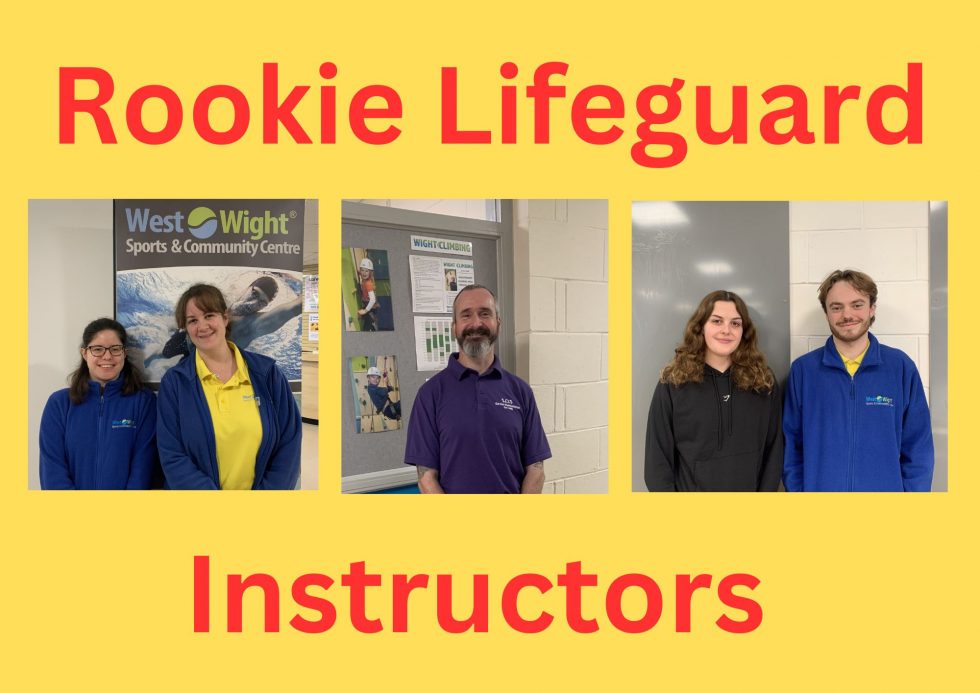 Rookie Lifeguard Programme - West Wight Sports and Community Centre