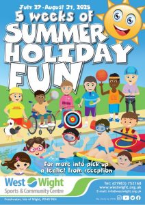 Summer Holiday Programme 2025 - West Wight Sports and Community Centre